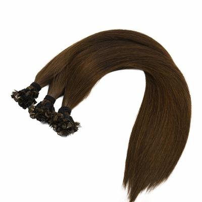 Chine Double cuticule dessinée Remy Flat Tip Human Hair Extensions personnalisé pour votre style à vendre