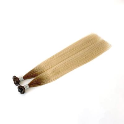 Chine Cheveux alignés à la cuticule à double traction Pré-liés Extensions de cheveux avec kératine italienne à vendre