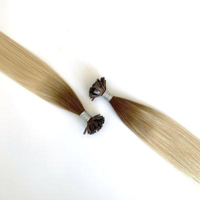 Chine Cheveux alignés à la cuticule à double traction Pré-liés Extensions de cheveux avec kératine italienne à vendre
