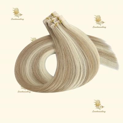 중국 트렌디 우수한 인간 머리카락 큐틸 Intact Virgin Russian Invisible Tape in Hair Extensions 판매용