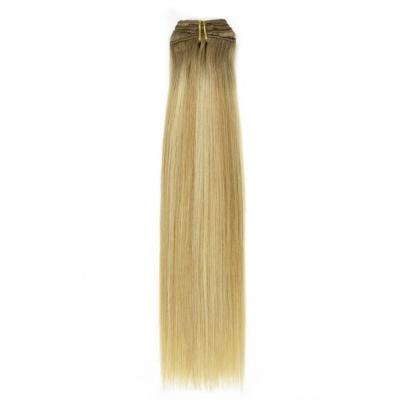 Chine CH-24256 120g/pc Clip brésilien non traité pour l'extension de cheveux à vendre