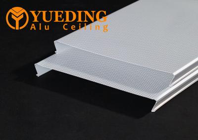 China Windproof Aluminum Ceiling Strip G Shape S Shape C Shape 0.5mm-1.2mm for sale