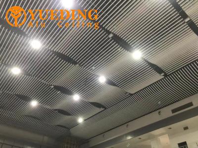 China Ceiling System Baffle Aluminum Square Tubes For Metal Suspended Ceiling for sale