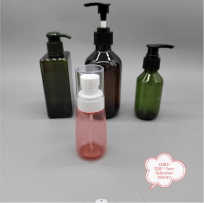 Cina Prodotto chimico di plastica vuoto delle bottiglie dello spruzzo del volume dell'alcool 60ml libero in vendita