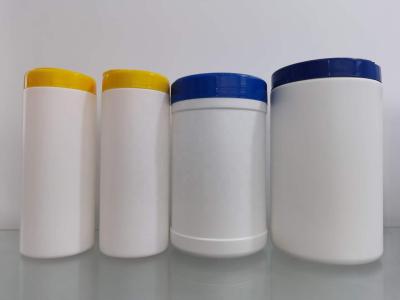 Cina bottiglia del secchio delle strofinate di pulizia dell'HDPE di 180mm con i coperchi bianchi in vendita