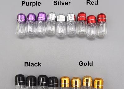 中国 金属のキャップが付いている金2gのプラスチック カプセルの包装のびん 販売のため