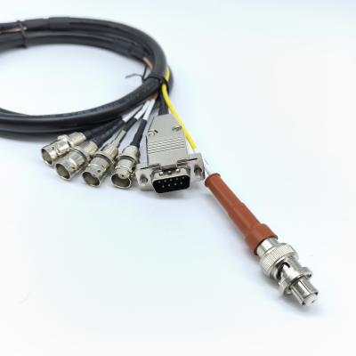 China Custom Coaxial Wire Harness With Superior Shielding And Low Signal Loss, Ideal For Industrial Automation, Aerospace, And High-Definition Video Applications for sale