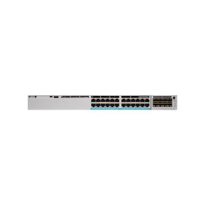 Китай NIB Оригинальный C9300-24P-E9300 24-портный PoE сетевой коммутатор Частичный номер C9300-24P-E 24-порт продается