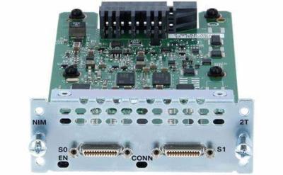 China NIM-2T 2-Port Serial WAN Interface Card Ethernet Module for Wired Network Connections for sale