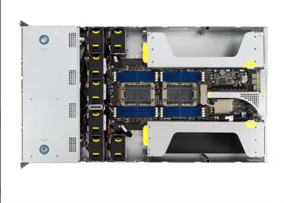 Китай Вычислительная работа упрощена Двухсокетный Intel 6346 CPU Улучшенная безопасность OCP 3.0 2U GPU Сервер продается