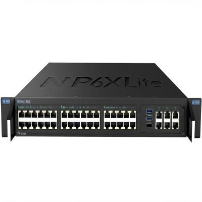 China NP6XLite en CP9 Accelerated Network Security in FG-200F 1 RU Firewall voor bescherming Te koop