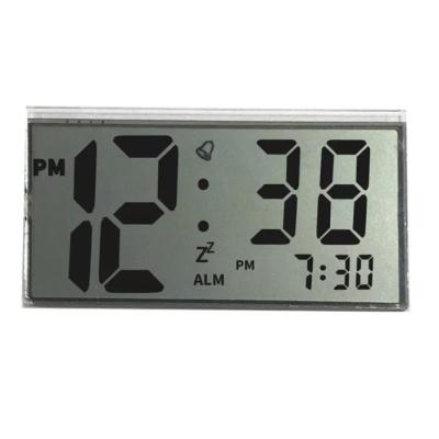 China Zwart-wit Klok Positieve TN Transmissive 7 Segmentlcd Vertoningsmodule Te koop