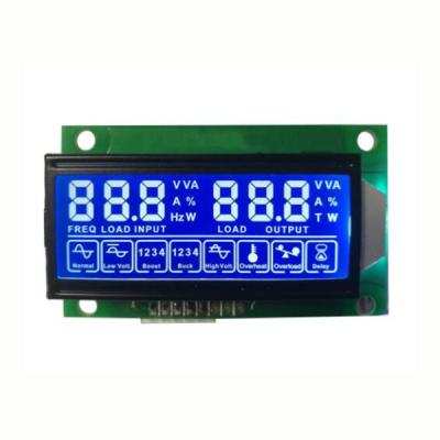 Cina La fabbrica personalizza il modulo LCD della visualizzazione di TN di segmento della pompa di benzina 7 in vendita