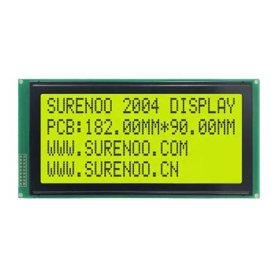 Cina KS0066 IC STN Character LCD Display Module With LCM LED Backlight in vendita