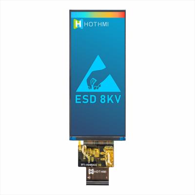 China 4.8 inch IPS wide temperature TFT LCD module display / 480x1120 dot matrix high resolution / color screen module / RGB interface / STM32 for sale