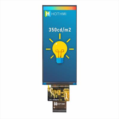 China 4.8 inch IPS wide temperature TFT LCD module display / 480x1120 dot matrix high resolution / color screen module / RGB interface / STM32 for sale