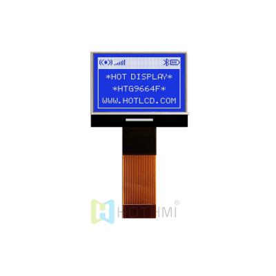 中国 1.1" 96×64 グラフィック COG LCD STNディスプレイ 白と青の3.0V アーディノ ST7549 販売のため
