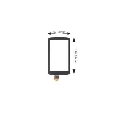 China 3,0 painel de exposição largo ST7701S de TFT da temperatura do IPS 268x800 da polegada para a instrumentação à venda