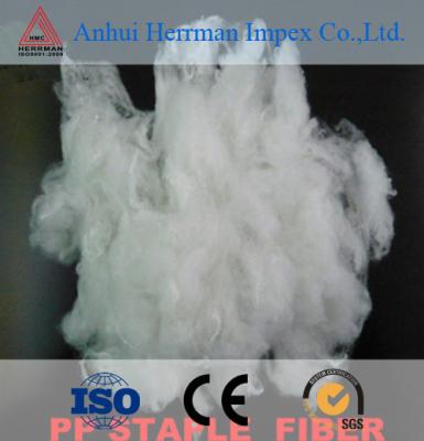 China Fibra do grampo PVA do álcool Polyvinyl para o módulo alto de grande resistência concreto à venda