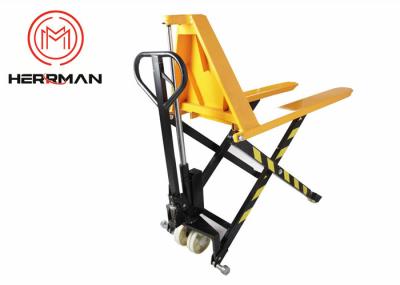 Cina Capacità di carico manuale del camion di pallet dell'alto ascensore 1000kg 1500kg in vendita