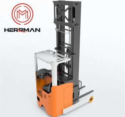Cina Capacità 2000Kg Altezza di elevazione 9m Carrello retrattile elettrico 48V Tipo seduto in vendita