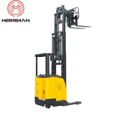 Cina Impilatore elettrico idraulico stretto del pallet della navata laterale 1500kg 3300lbs in vendita