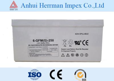 China bateria Slimline do Agm do ciclo profundo do banco das energias solares de 12V 250ah à venda