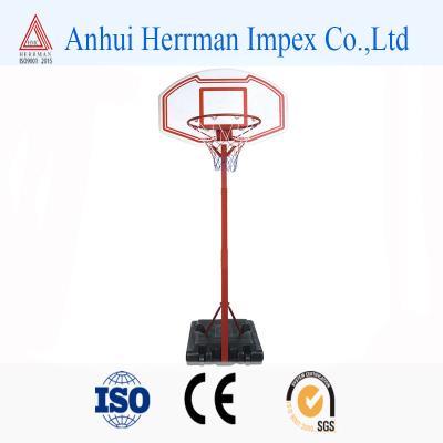 Cina Il supporto portatile del cerchio di pallacanestro delle ruote del piano di sostegno dei bambini, sta sulla rete di pallacanestro in vendita