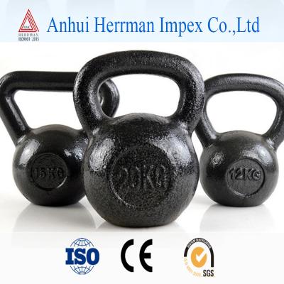 Chine Fonte portative faite sur commande de Bell de bouilloire de la concurrence 40KG de bodybuilding à vendre
