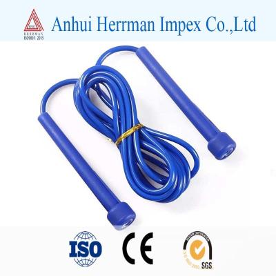 Cina La corda di salto lunga di salto di plastica della maniglia del PVC 3m ha personalizzato in vendita