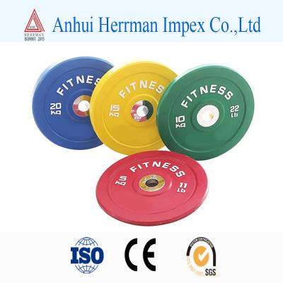 Cina Il paraurti variopinto del peso placca la gomma ad alta densità per la palestra in vendita