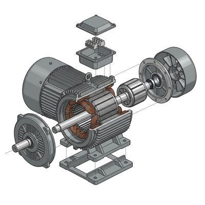 PMG-30LN Permanent Magnet Generator Structure Diagram