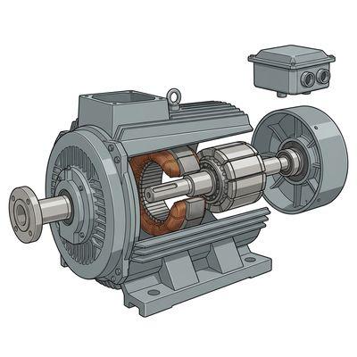 PMG-20AF Permanent Magnet Generator Structure Diagram
