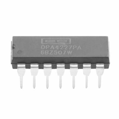 China Pedazo de Chips RAM 48 del circuito integrado de OPA4227PA PDIP-14 en venta