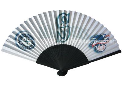 Chine Cadeau, prime, ventilateurs tenues dans la main japonaises de promotion, ventilateurs uniques de main à vendre