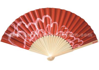 Cina Lo stile popolare ha stampato il fan della carta giapponese per la decorazione con lo spazio in bianco o ha stampato il logo in vendita