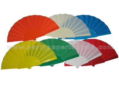 China Duidelijke de Handventilators van de Kleuren Spaanse Stof Te koop
