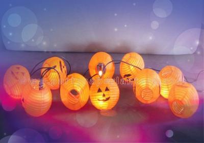 China La secuencia preciosa de la linterna de papel enciende la linterna de la calabaza para el partido, decoración de Halloween en venta