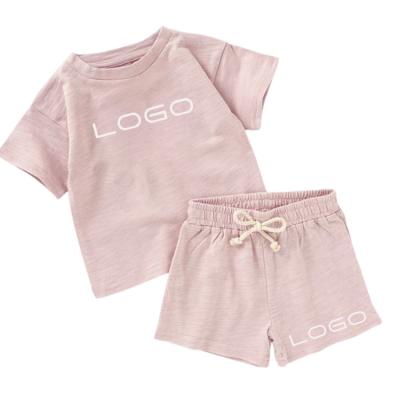 Cina I bambini hanno stampato il cotone su ordinazione 100% delle magliette dell'estate Terry Fabric francese in vendita