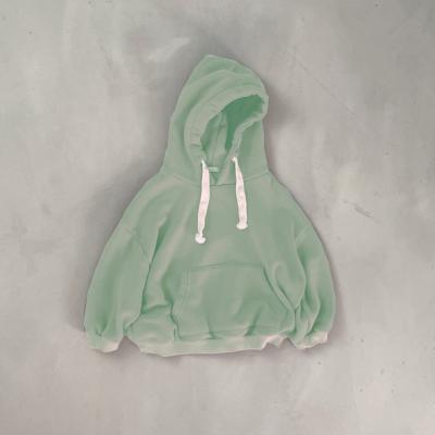 Cina Tessuto 100% di cotone della tasca del canguro dei bambini della camicia sudata 250gsm del pullover di maglia con cappuccio in vendita