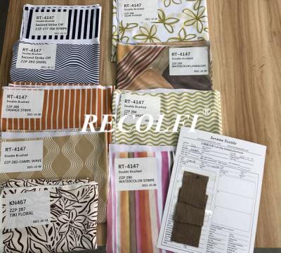 Cina Tessuto dello Swimwear di 200GSM Repreve per le immersioni del laboratorio di colore ed il colpo della stampa di Digital - Offs in vendita