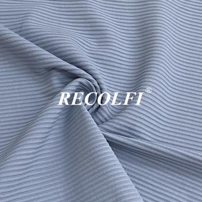 Cina 200gsm ha riciclato il Activewear tricotta gli strizzacervelli dell'umidità di Wicking del tessuto resistenti in vendita