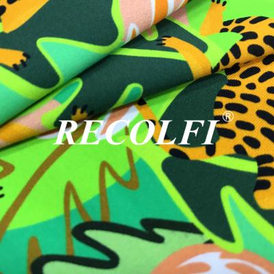 Cina Il Activewear riciclato tricotta la gestione a secco di Wicking dell'umidità di misura del tessuto in vendita