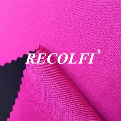 China De duidelijke Kleur glanst Laag 270GSM Activewear breit Stof Te koop