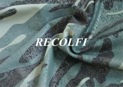 Cina Alto cammuffamento di resilienza che stampa tessuto fatto da plastica riciclata in vendita