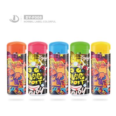 Cina 2022 Fabbricazione di accendini con graffiti su etichette normali e dimensioni 6.8*2.78*1.3CM in vendita