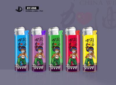 Cina ISO9994 Standard Flint Gas Lighter con corpo di plastica ricaricabile e certificazione MSDS in vendita