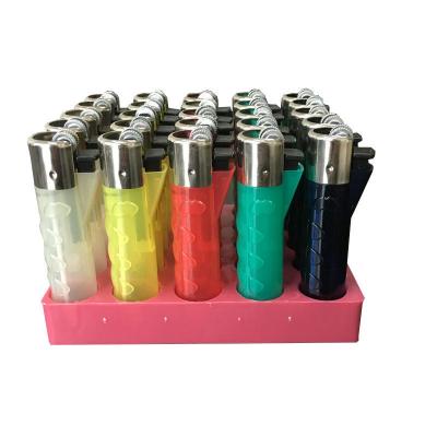 中国 プラスチックの指の火器 直接販売 再充填可能なタバコ火器 7.47*2.24*1.7CM 販売のため