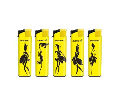 Cina DY-F013 Modello Torcia Flamme Dancer Adesivo Windproof Accendino Personalizzazione e Promozione in vendita