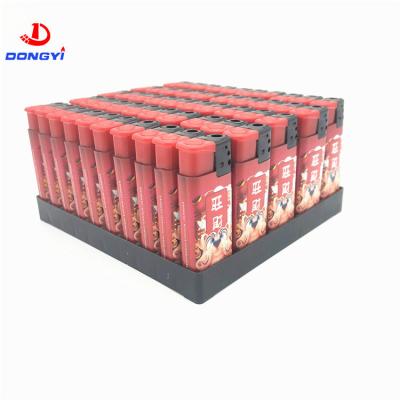 中国 カスタムロゴ 再充填可能なプラスチック式タバコ点灯器 ガソリン点灯器 便利 販売のため
